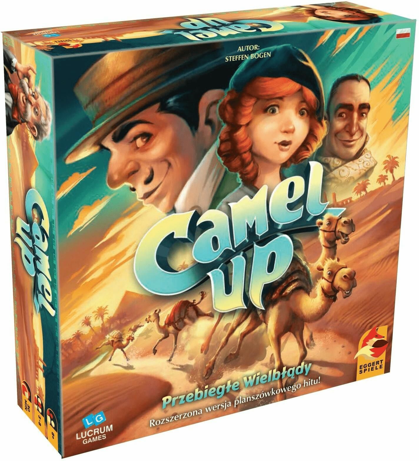 Lucrum Games Camel Up - Gra planszowa. Ceny i opinie - Ceneo.pl