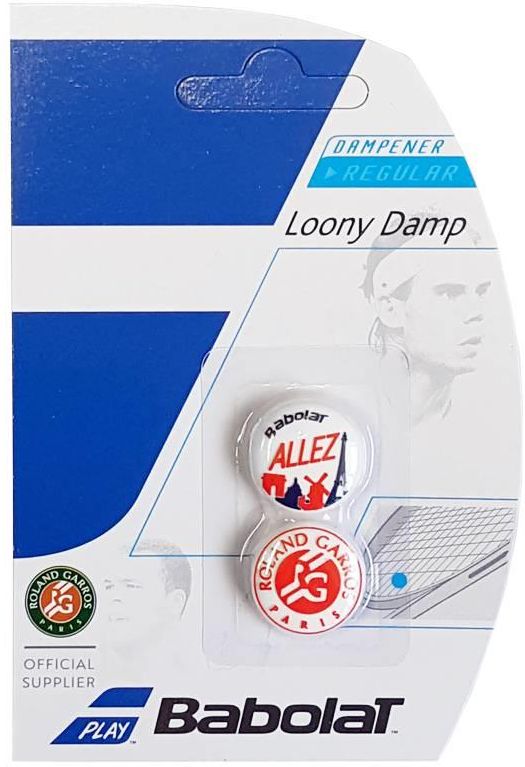 Babolat Wibrastop Allez Loony Damp Roland Garros X2 700043 134 - Ceny i ...