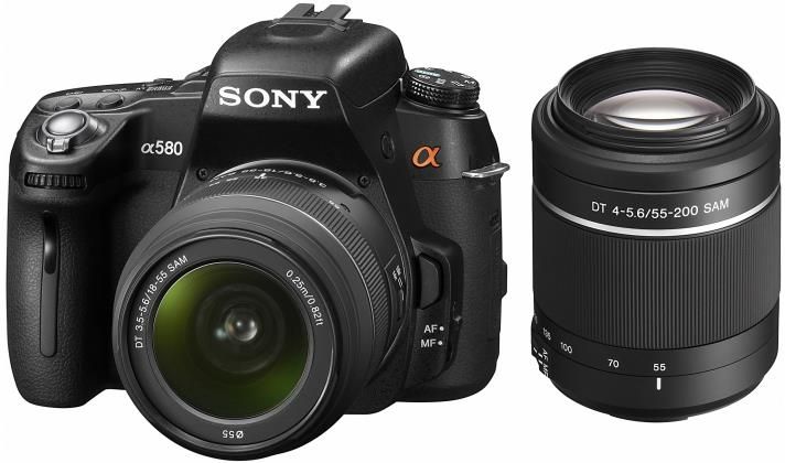 Lustrzanka Sony Alpha DSLR-A580Y + 18-55 mm + 55-200 mm - Ceny i opinie ...