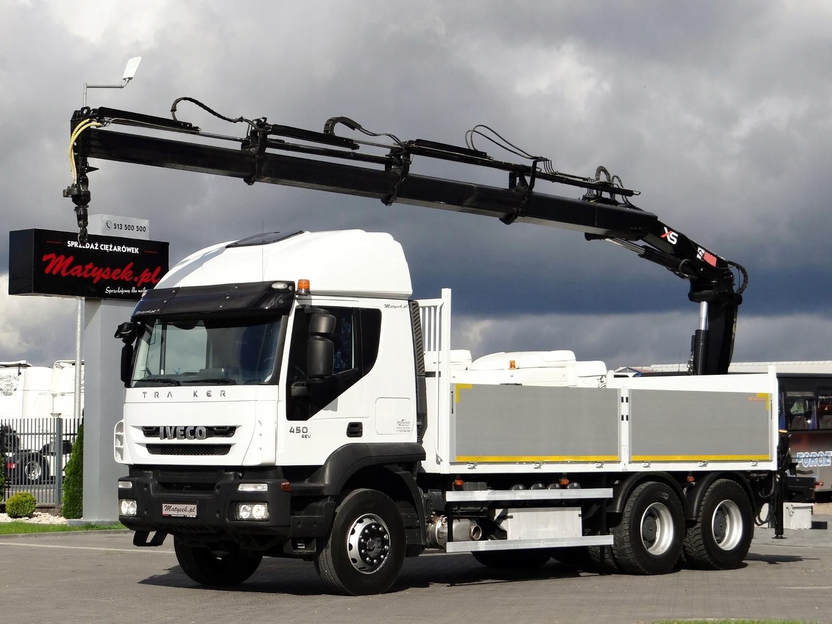 IVECO STRALIS 450/ E5 EEV/6X4/ HDS HIAB 166/ PILOT - Opinie i ceny na ...