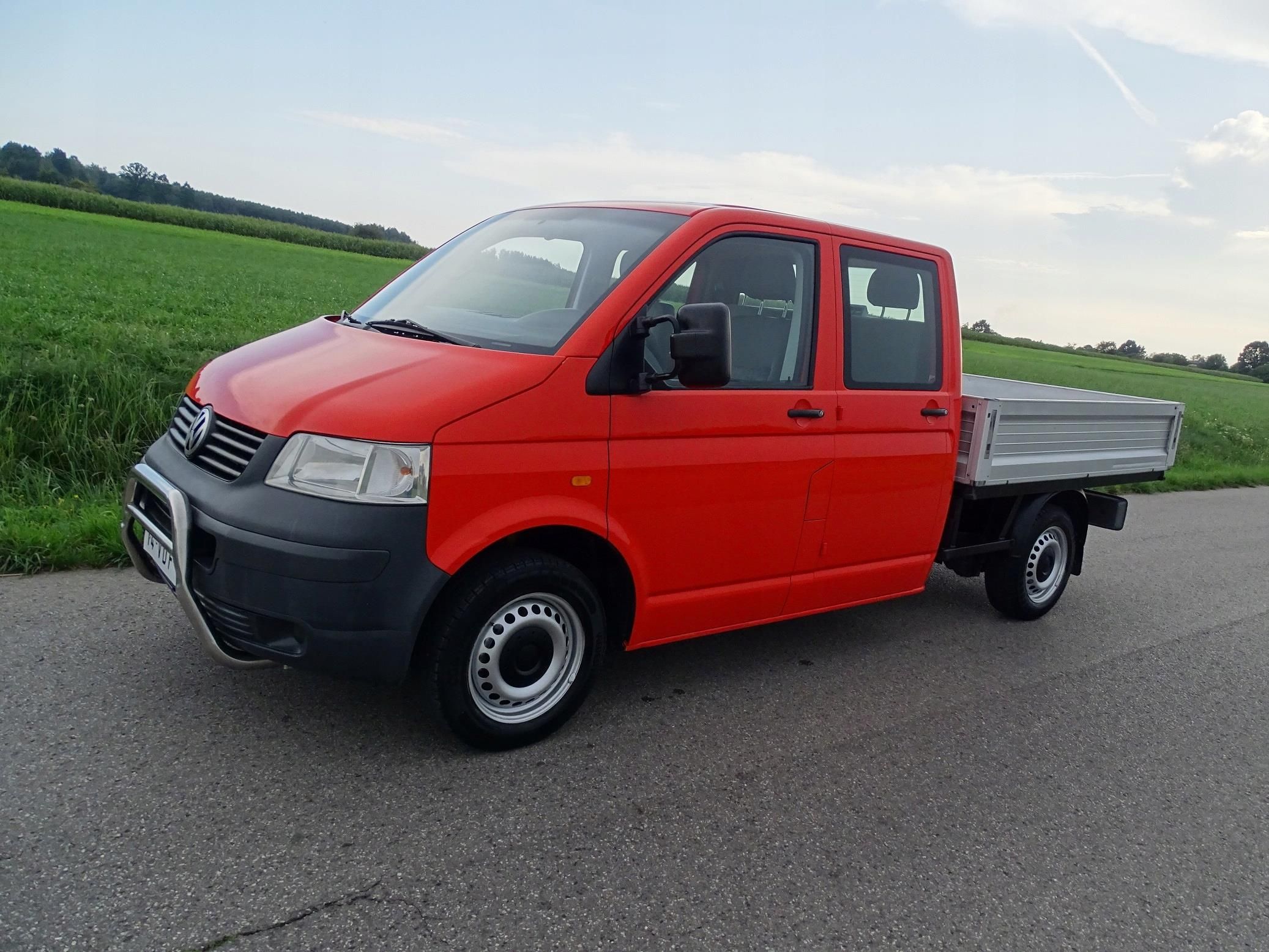 VW TRANSPORTER T5 PICKUP*1.9TDI*105KM*2007*6 OSÓB - Opinie i ceny na ...