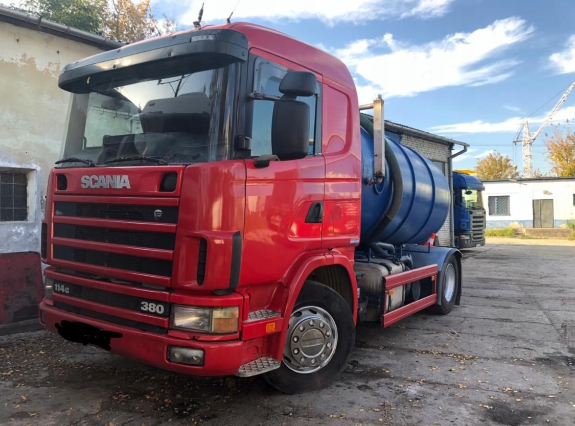Pojazd asenizacyjny Scania 114 G - Opinie i ceny na Ceneo.pl