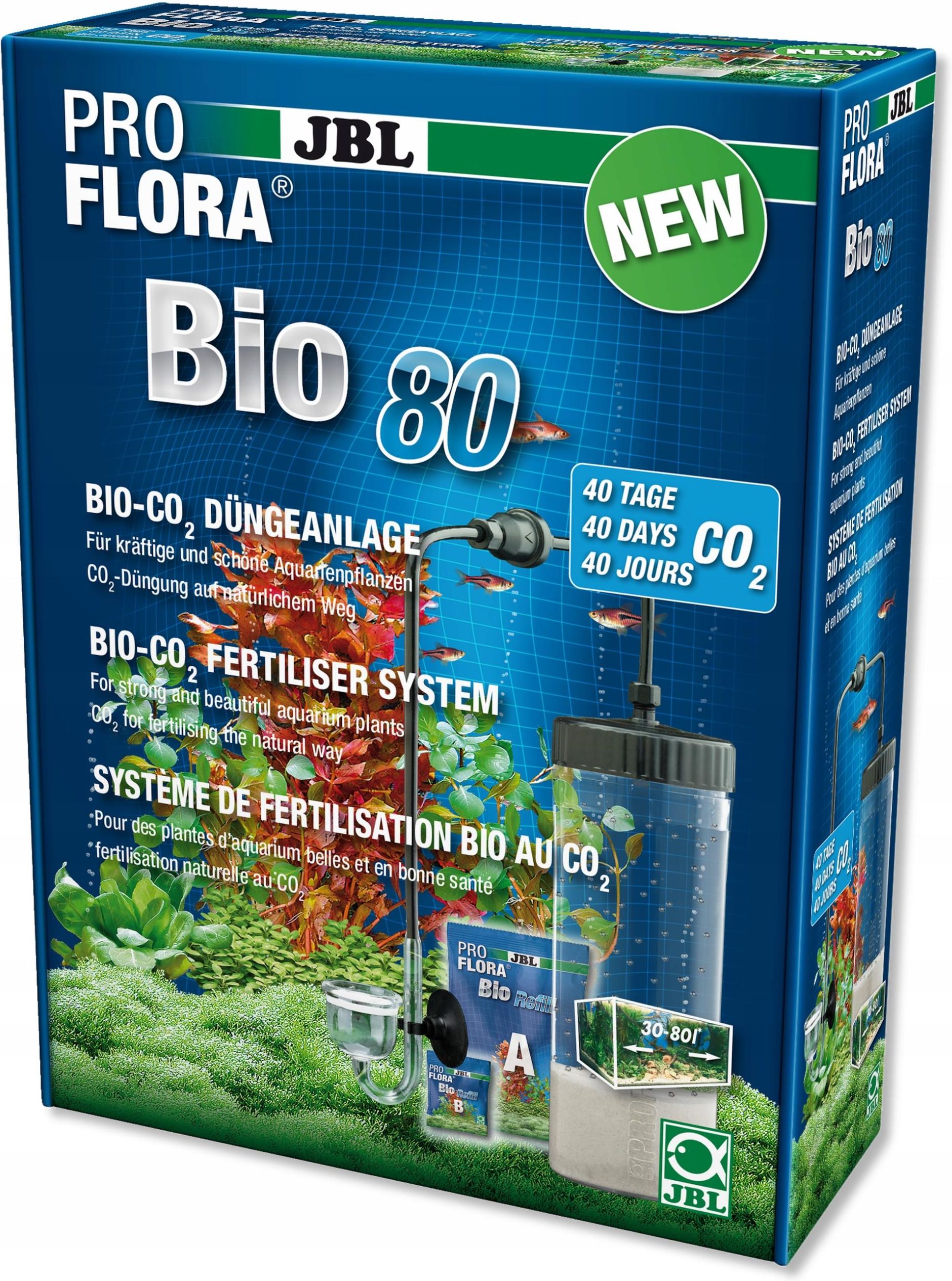 Jbl ProFlora BioCO2 Set 80 + dyfuzor zestaw CO2 - Ceny i opinie - Ceneo.pl