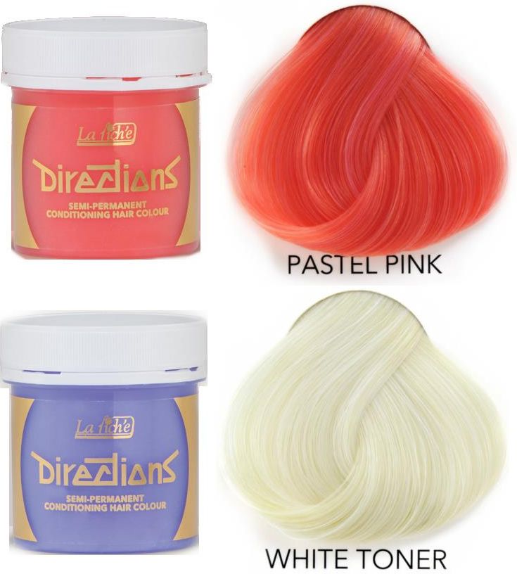 La Riche Directions Zestaw tonerów koloryzujących: kolor Pastel Pink ...