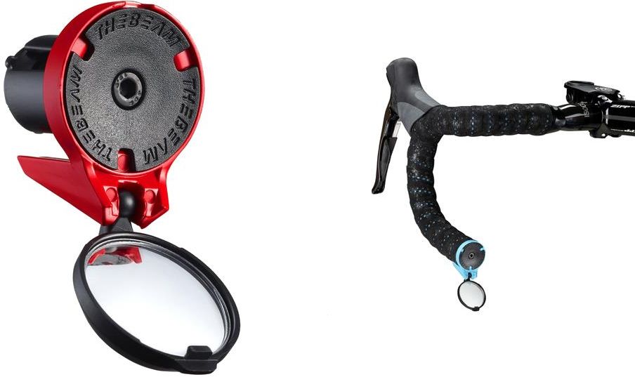 The Beam Corky Lusterko Do Roweru Szosowego Składane Czerwony - Ceny i ...