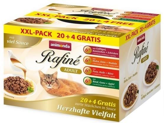 Karma Animonda Rafiné Adult Mixpack 24x100G - Ceny i opinie - Ceneo.pl