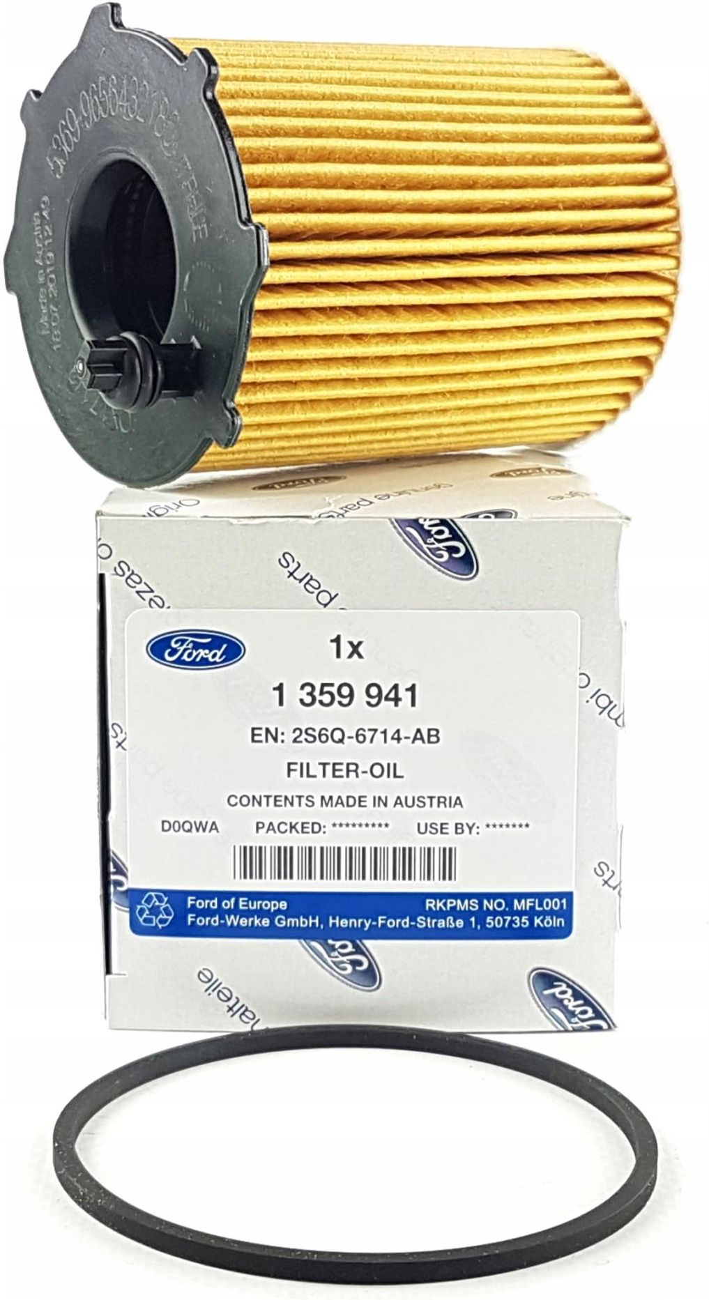 OE FORD FILTR OLEJU FORD GALAXY S-MAX 1.6 TDCI FORD 1359941 - opinie i ...