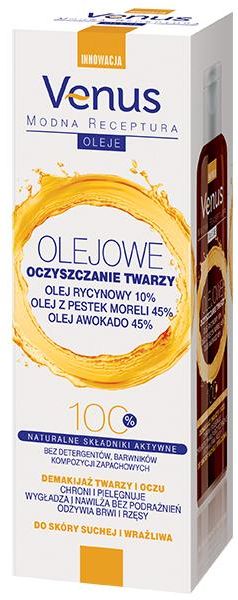Pharmacf Venus Oczyszczający Olejek Do Twarzy Skóra Sucha 100ml - Opinie i ceny na Ceneo.pl