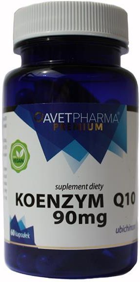 Avet Koenzym Q10 90Mg 60kaps - Opinie i ceny na Ceneo.pl