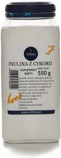 Vitline Inulina Z Cykorii 550G Słoik - Opinie i ceny na Ceneo.pl