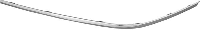 Listwa na zderzak NAKLADKA LISTWA ZDERZAK CHROM BMW 7 E65 E66 2001 L ...