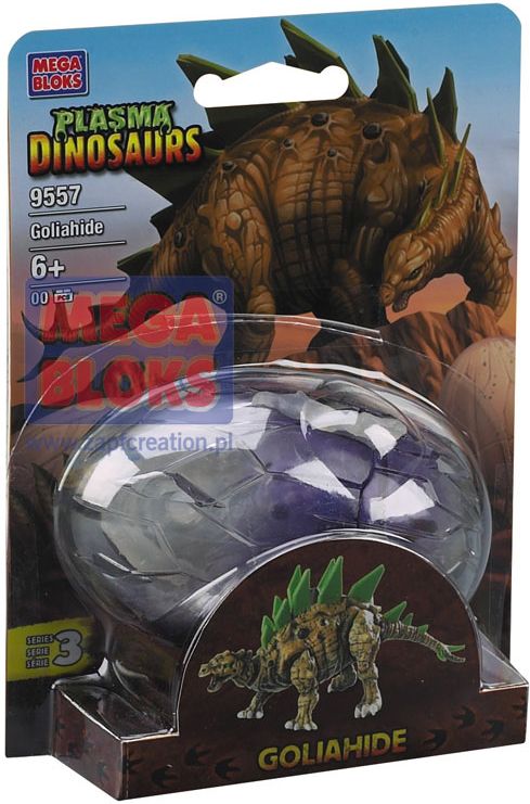 Mega Bloks Plasma Dinosaurs Goliahide 9557 - ceny i opinie - Ceneo.pl