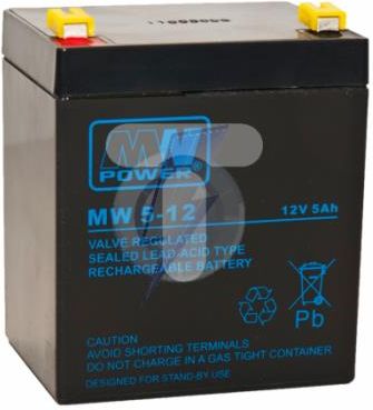 AGM 12V 5Ah (90x70x101mm) MW 5-12 - Ceny i opinie na Ceneo.pl