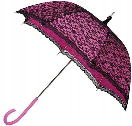 Parasolka damska z koronką różowa parasolki - Ceny i opinie - Ceneo.pl
