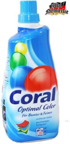 CORAL OPTIMAL COLOR PŁYN DO PRANIA TKANIN KOLOROWYCH 1,5L - Opinie i ...