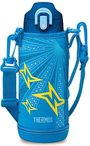 Thermos Active Termos Z Dwiema Nakrętkami 0,8L Blue/Yellow - Ceny i ...