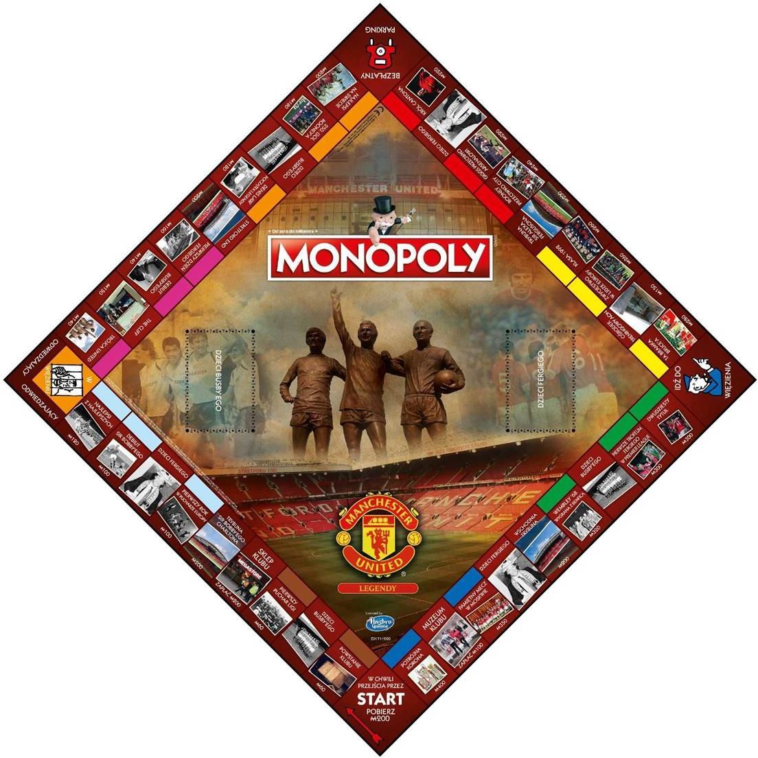 Monopoly Manchester United Legends - Gra planszowa. Ceny i opinie ...