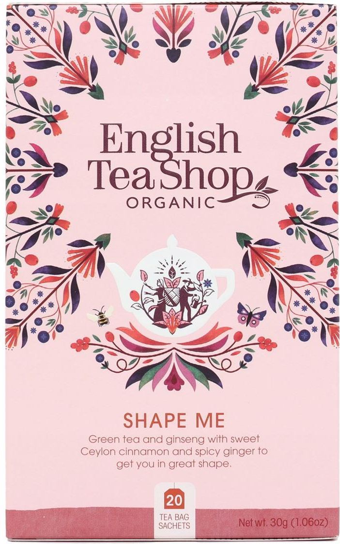 Herbata English Tea Shop Shape Me 20Szt. 30g - Ceny i opinie - Ceneo.pl