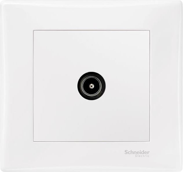 Gniazdo elektryczne Schneider Electric Sedna Gniazdo TV końcowe białe z ...
