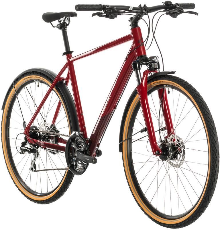 Cube Nature Allroad Red Grey 28 2020 - Rowery Turystyczne Męskie - Ceny ...