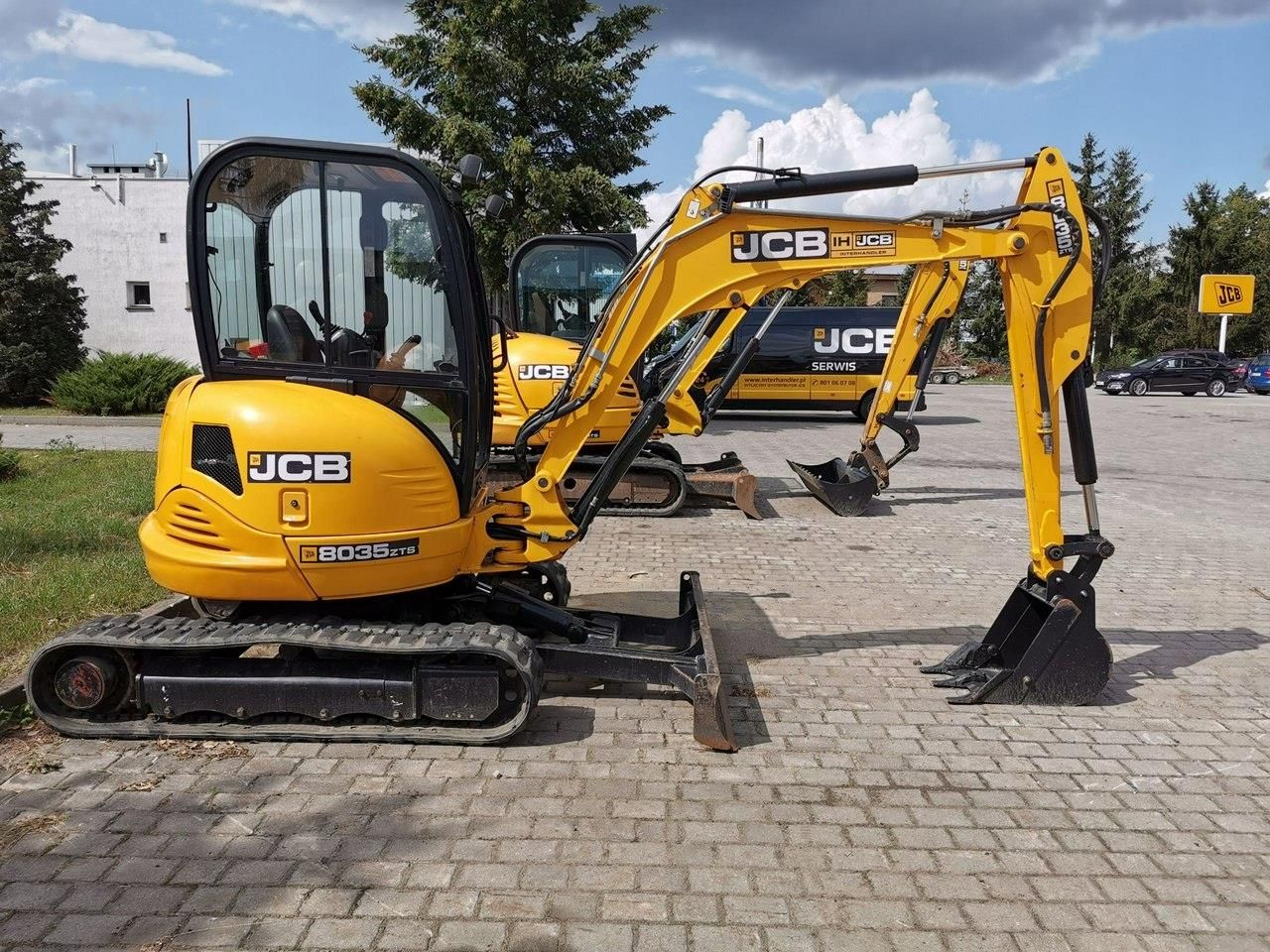 JCB Minikoparka gąsienicowa JCB 8035 ZTS - Opinie i ceny na Ceneo.pl