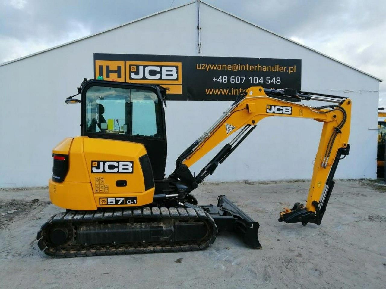 JCB Minikoparka JCB 57C-1, 6 ton, niski przebieg - Opinie i ceny na Ceneo.pl
