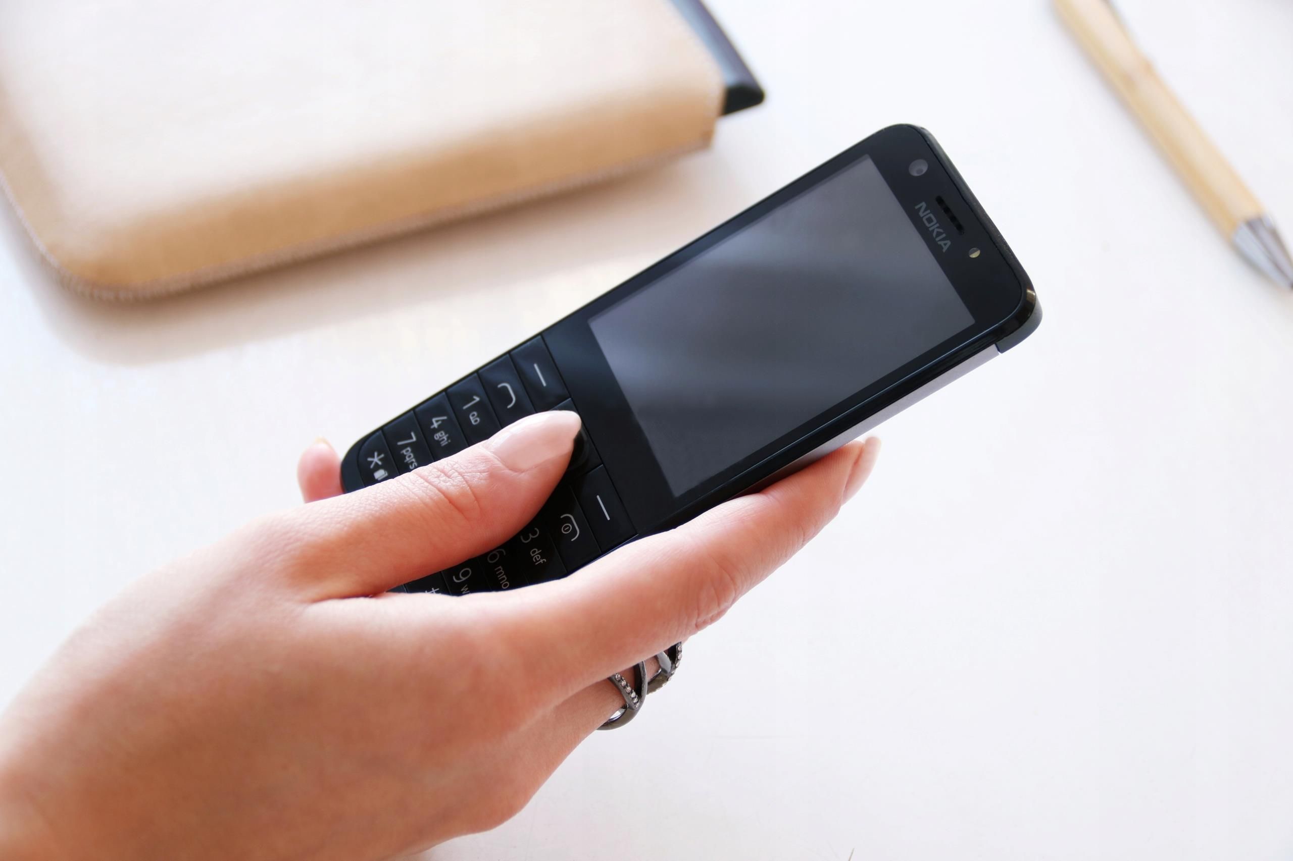 Telefony z outletu Outlet Telefon Nokia 230 Język Polski Czarny Dual ...