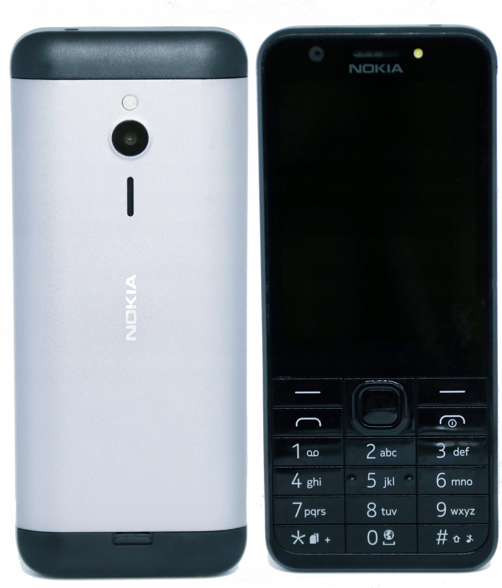 Telefony z outletu Outlet Telefon Nokia 230 Język Polski Czarny Dual ...