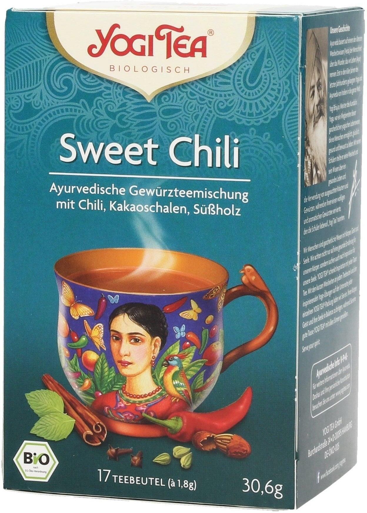 Herbata Yogi Tea Herbata Sweet Chili 17x1,8g 30,6g - Ceny i opinie ...