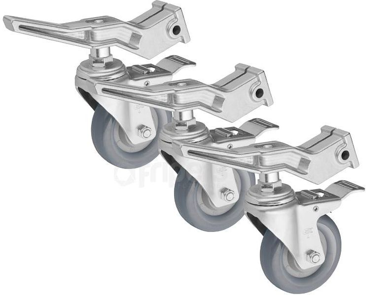 Komplet trzech kółek Jinbei JB11-036B do statywu oświetleniowego - Ceny i opinie na Ceneo.pl