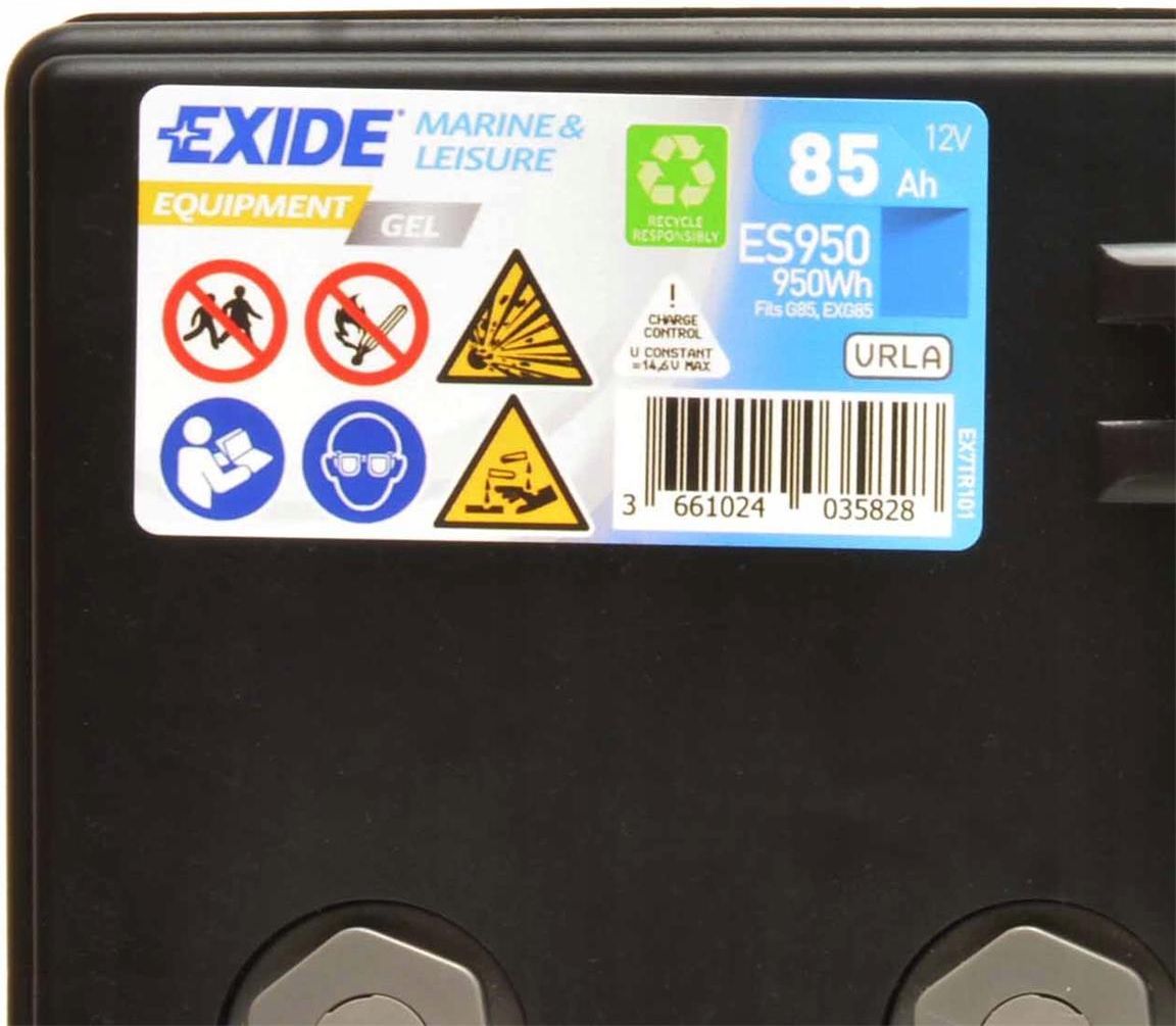 Exide ES950 85Ah/450A Gel/żel - Opinie i ceny na Ceneo.pl