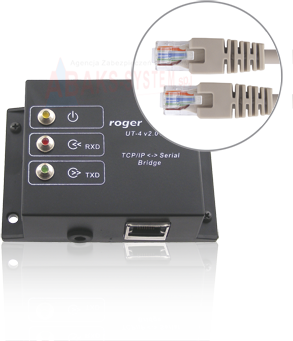 ROGER UT-4- Interfejs RS232/RS485/RS422-Ethernet - Ceny i opinie - Ceneo.pl