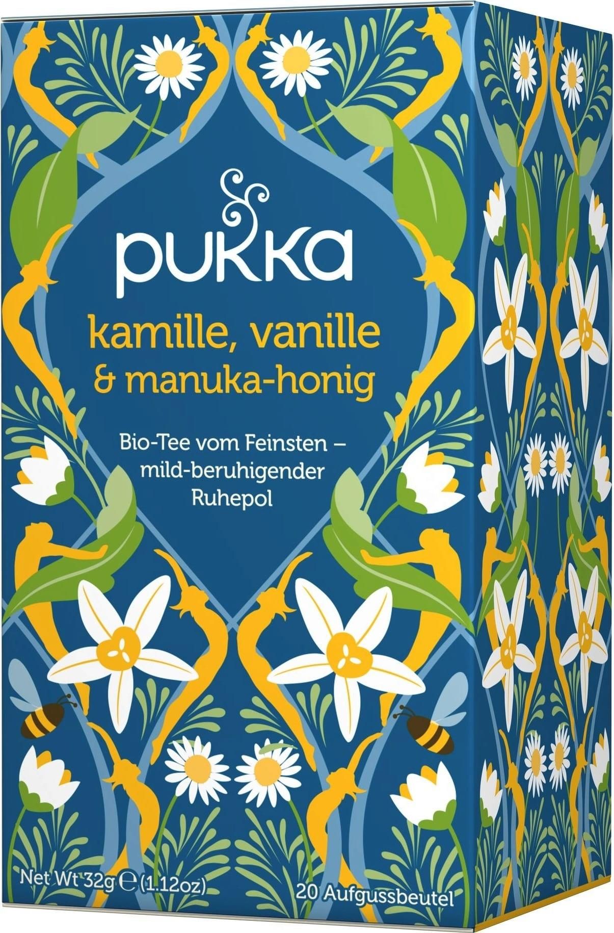 Herbata Pukka z rumiankiem wanilią i miodem manuka 20szt. 32g - Ceny i ...
