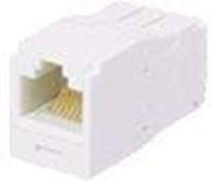 PANDUIT MINI-COM MODULE CAT 6 UTP 8 POS 8 WIRE UNIVERSAL WHITE ...