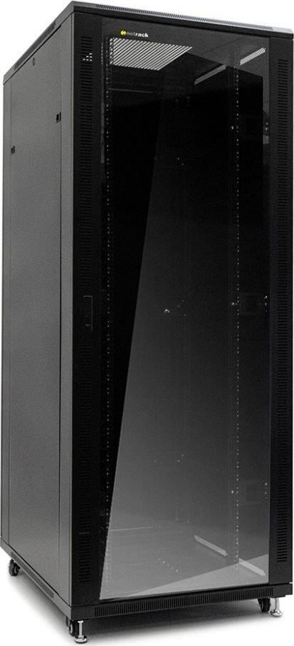 NETRACK SZAFA SERWEROWA STOJĄCA 42U/800X1000MM (DRZWI SZKLANE)-SZARY ...