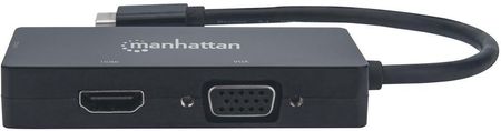 Кабель комп'ютерний Manhattan Konwerter adapter USB-C 3.1 na HDMI / DVI ...