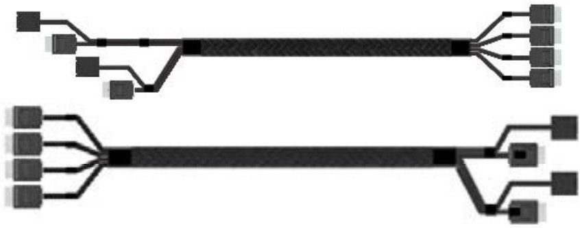 INTEL INTEL CABLE KIT OCULINK 2U 8 PORT SWITCH CARD FOR RISER ...