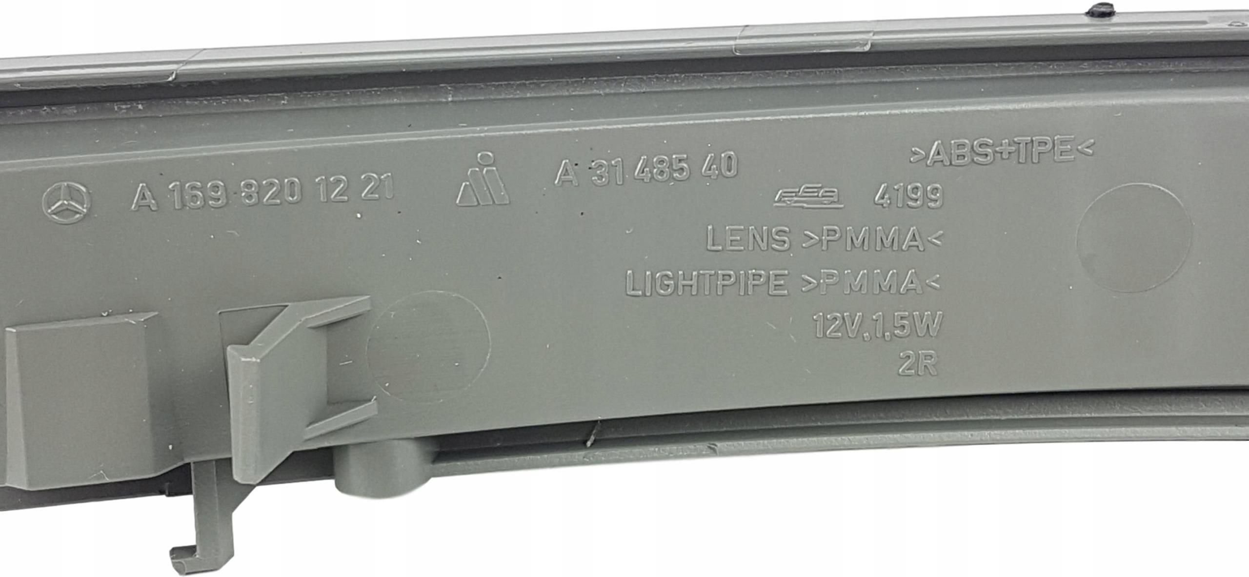 Kierunkowskaz OE MERCEDES KIERUNKOWSKAZ LUSTERKA LED A W169 08 ...