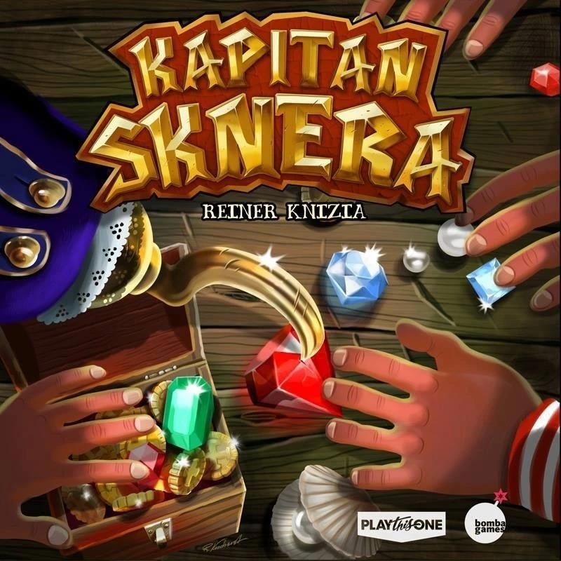 Bomba Games Kapitan Sknera - Gra planszowa. Ceny i opinie - Ceneo.pl