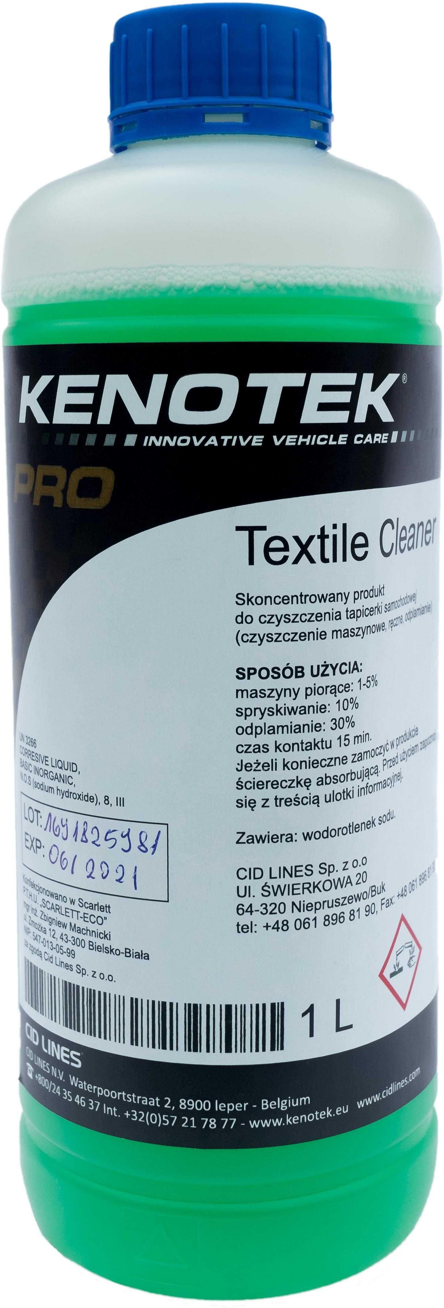 Kenotek Środek Do Czyszczenia I Prania Tapicerki Textile Cleaner 1L ...