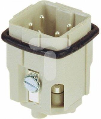 Harting Złącze Śrubowe (Wkład) 4+Pe Męskie 230/400V 10A Han A ...
