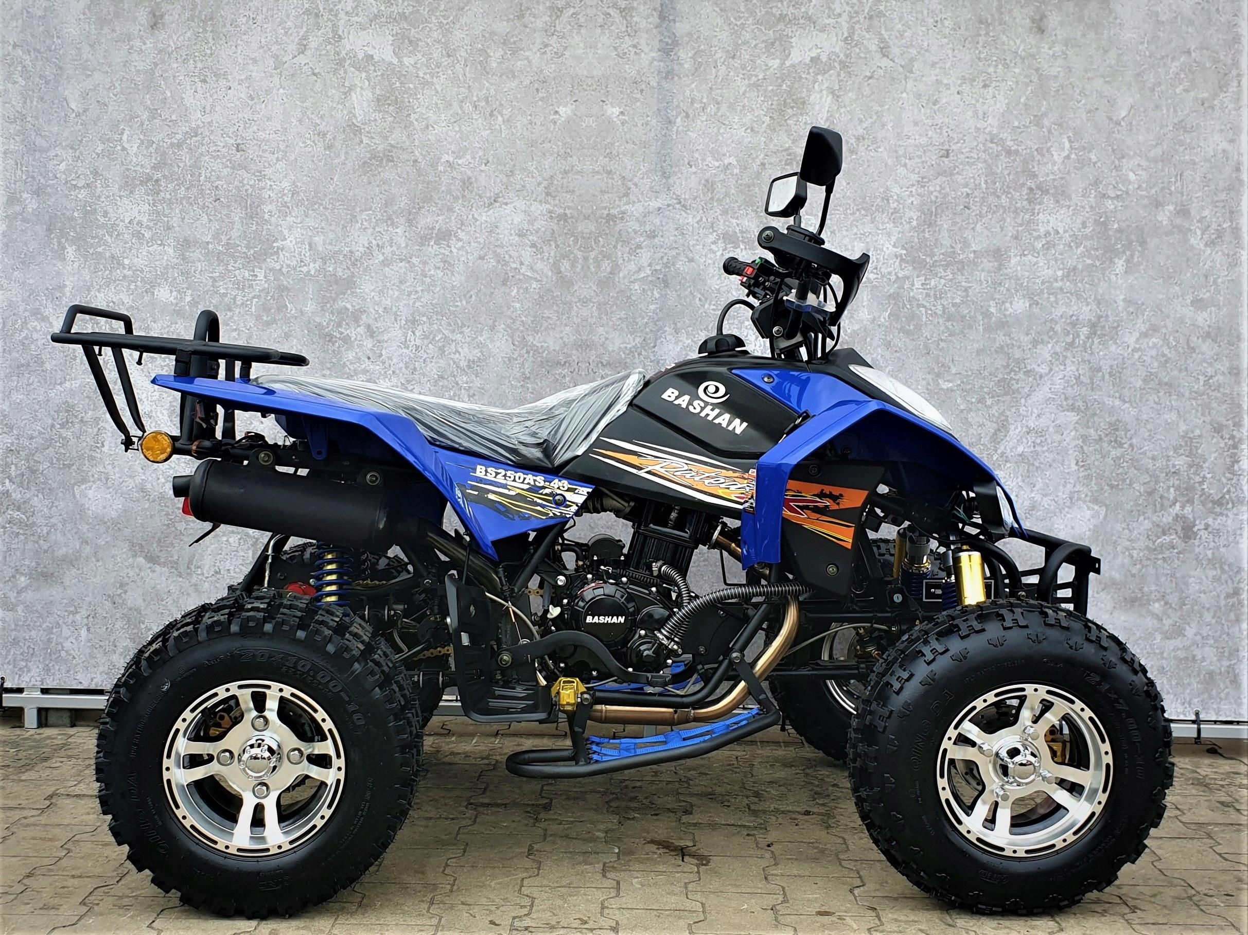 Quad ATV Bashan 250 pług odśnieżarka, odśnieżanie - Opinie i ceny na Ceneo.pl