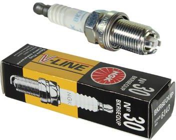 Świeca samochodowa NGK 6343 ŚWIECA ZAPŁOBKR6EQUP V-LINE 30 NGK 6343 ...