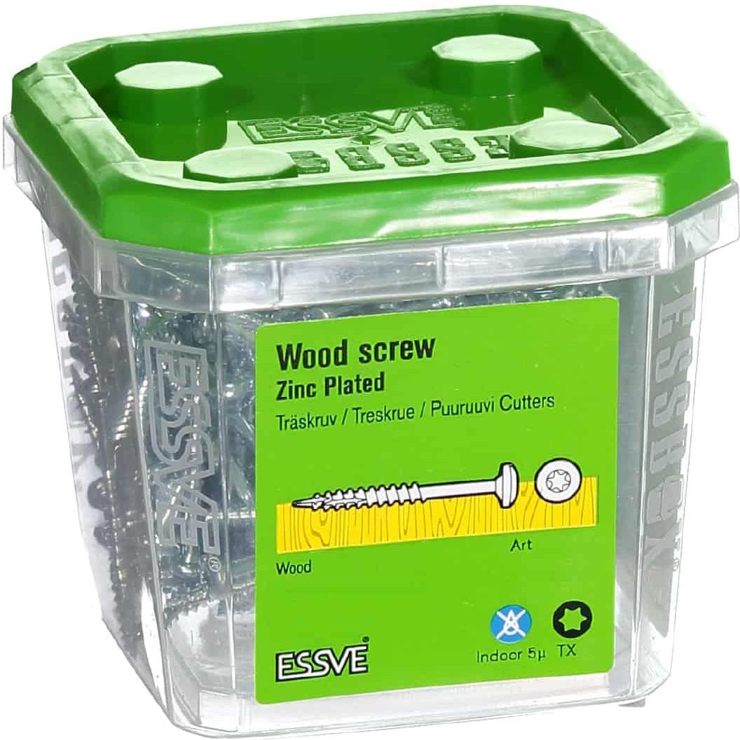 Essve Wkręty Ocynkowane Cutters Z Łbem Kulistym 4,0X40Mm Tx20 200Szt ...