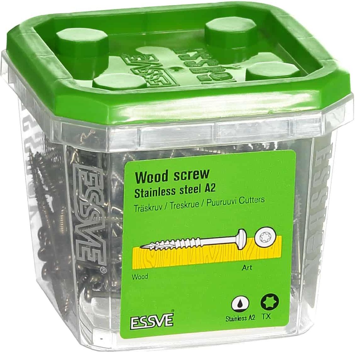 Essve Wkręty Cutters Ze Stali A2 Z Łbem Kulistym 4,0X40Mm Tx20 200Szt ...