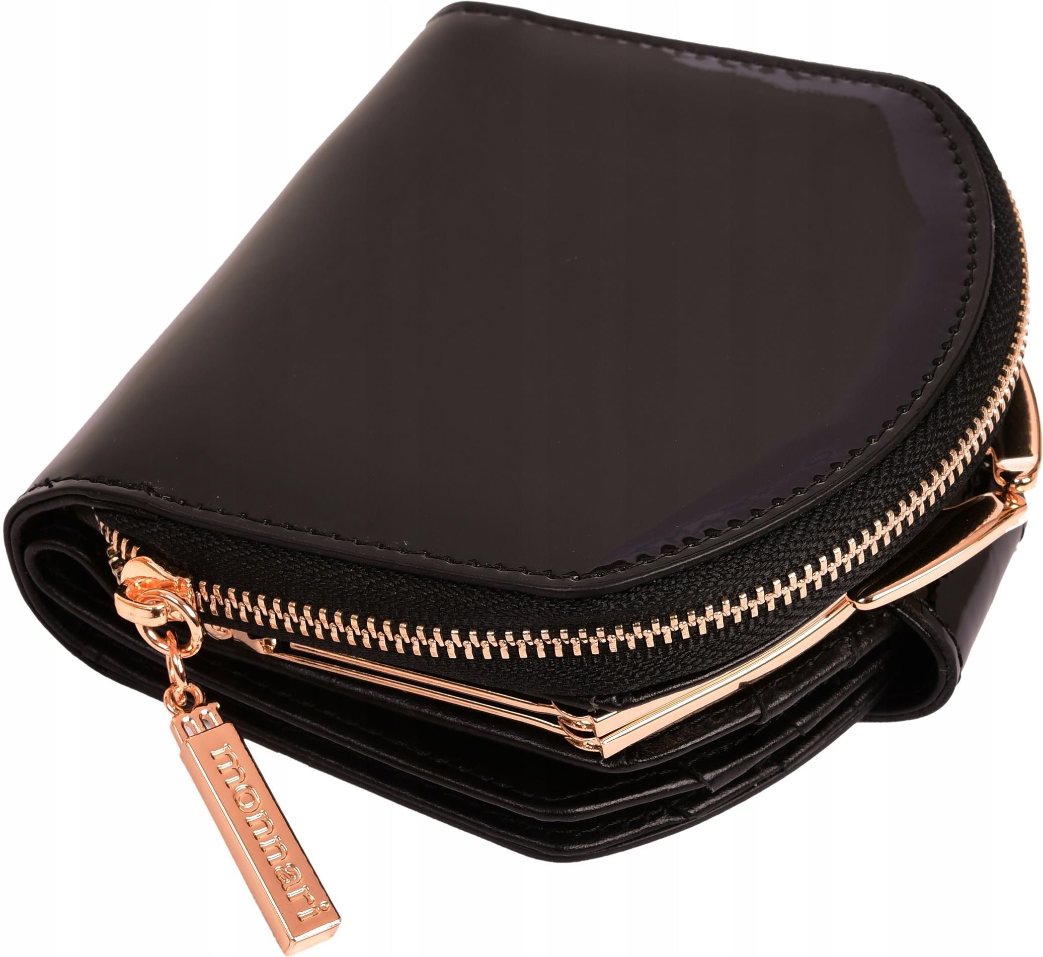 Portfel Monnari Skórzany Damski Podkówka W Pudełku - Ceny i opinie ...