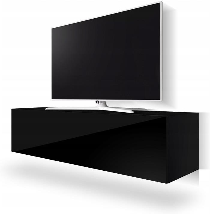 Szafka podwieszana Point 140 cm Czarny Połysk - Opinie i atrakcyjne ...