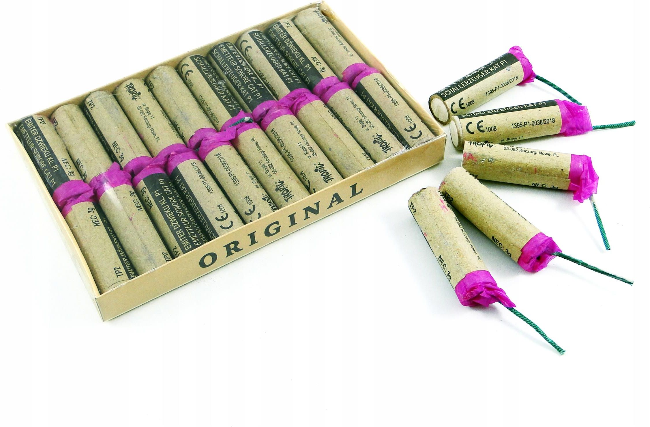 EMITER DŹWIĘKU EXPLODER TP2 NEC 3 GRAMY 20szt - Ceny i opinie - Ceneo.pl