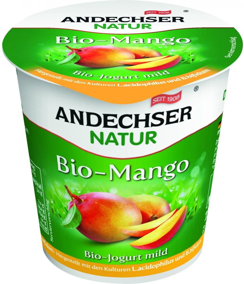 Andechser Jogurt Z Mango 3,7% Tł. Bio 150G - Ceny i opinie - Ceneo.pl
