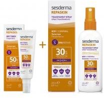 Sesderma Repaskin Dry Touch Spf 50 Krem Ochronny Spf50 Nowa Formuła ...